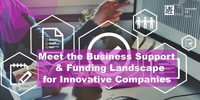 Meet the Business Support & Funding Landscape for Innovative Companies